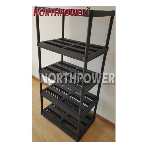 36X24 Inch Plastic Shelf,5 Tier Heavy Duty Plastic Shelves,plastic ...